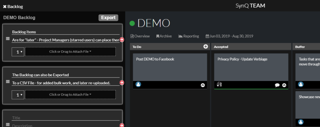 SynQ TEAM an Introduction • SynQ